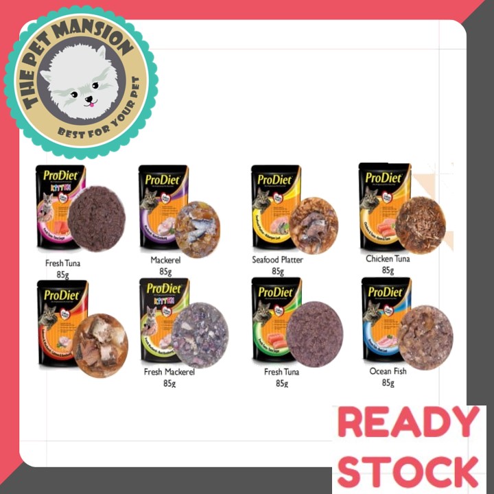 Prodiet Wet Cat Food - 85g x 1 Pack